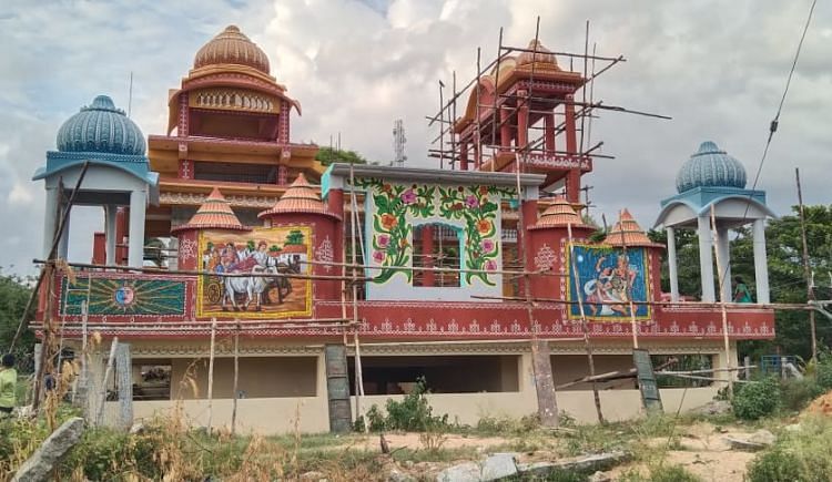 Sri Dharmaraju Temple Construction In Mattapalle - Ketto