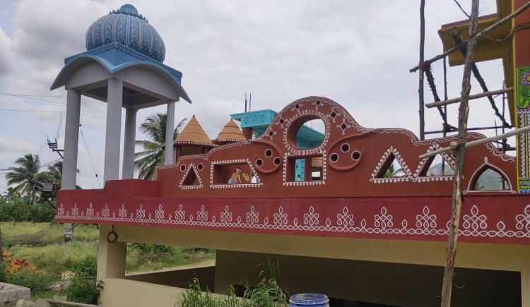 Sri Dharmaraju Temple Construction In Mattapalle - Ketto