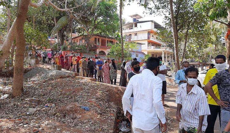 Covid Outreach Goa For Migrant Labour And Daily Wage Earners - Ketto