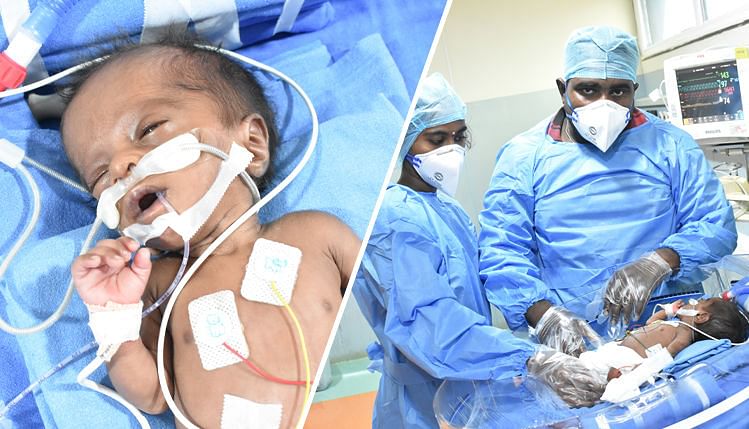 My Newborn Baby’s Condition Is Very Critical. Please Help Me Save Him - Ketto