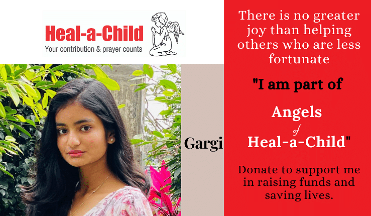 Support Gargi Rao Ponugoti's Cause - Donate To Heal-a-Child - Ketto