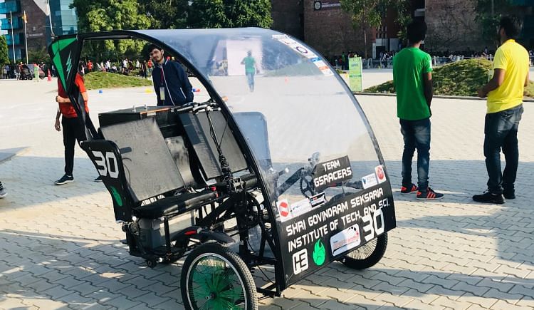 Designing An Electric Quadricycle For All India Competition SAE -NIS EFFICYCLE . - Ketto