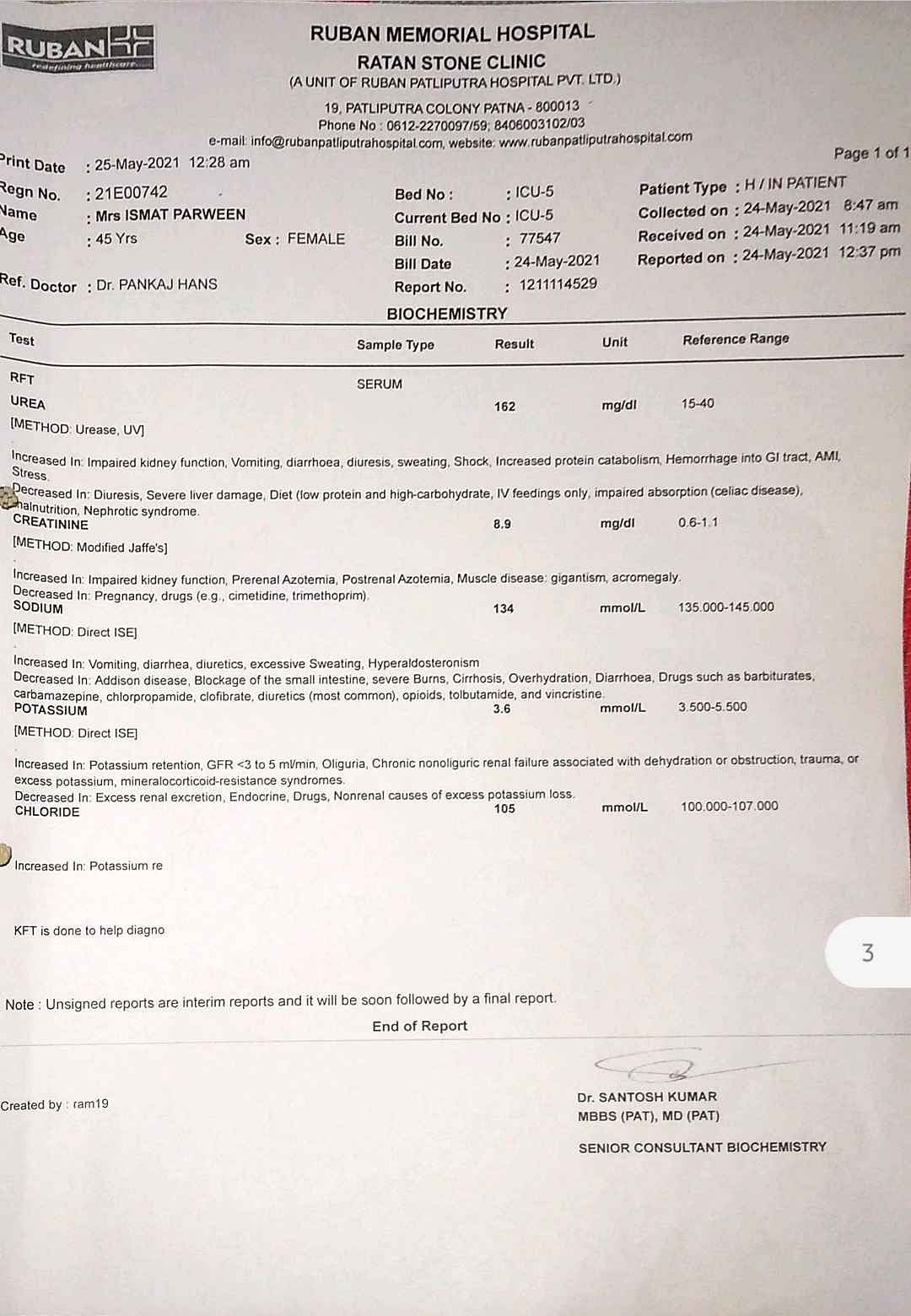 Offer A Helping Hand To Support Mrs. ISMAT PARWEEN's Treatment - Ketto