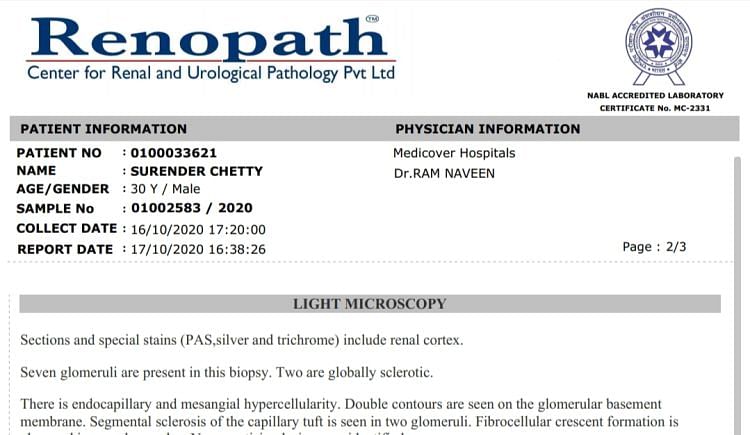 Kindly Donate For A Life Of Surendra Chetty Your Raised Hand Will Make ...