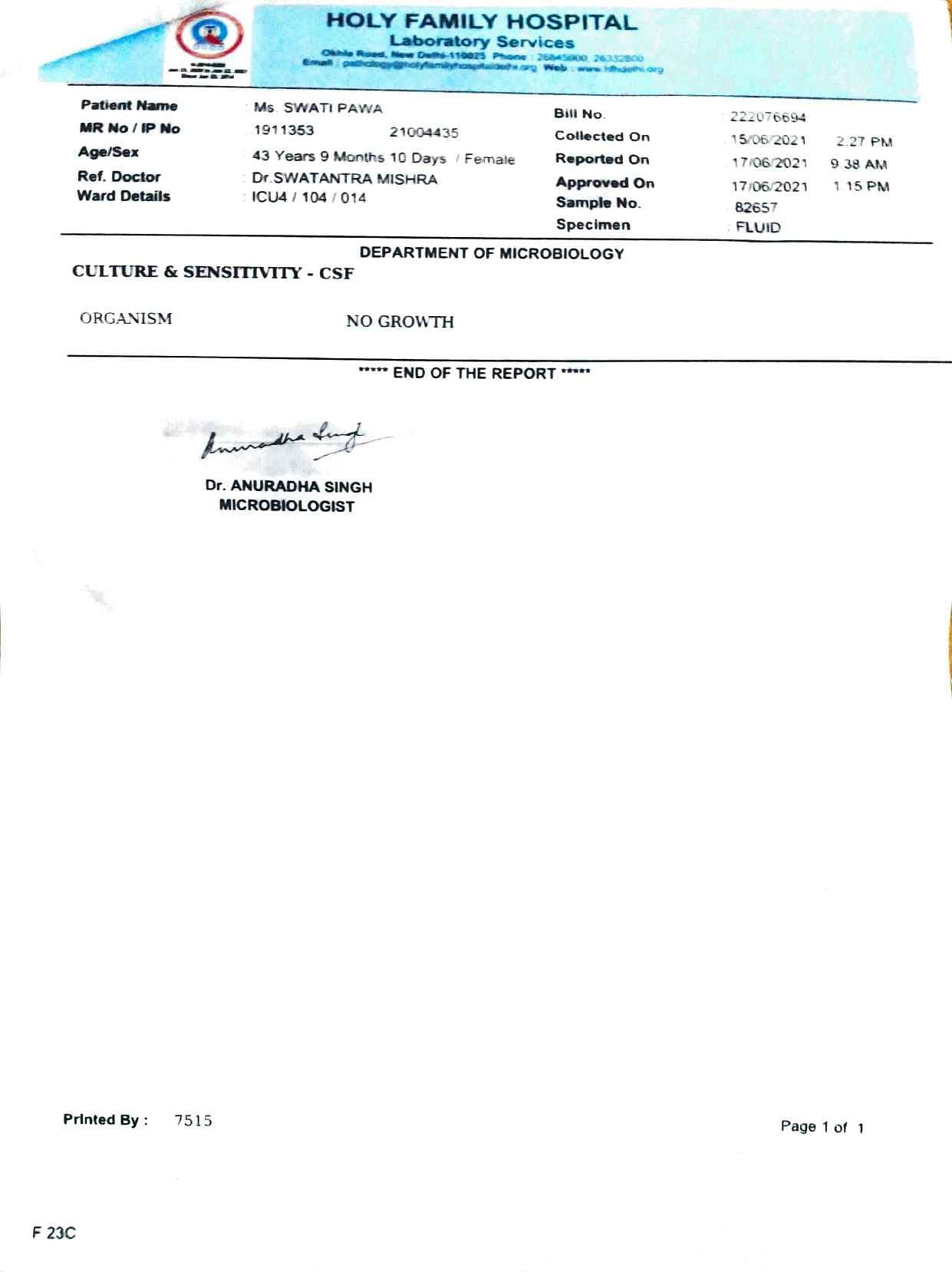 Offer A Helping Hand To Support Swati Pawa's Treatment - Ketto