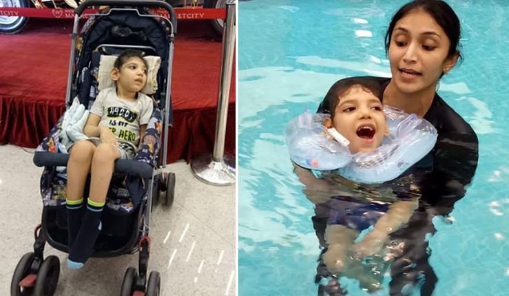 Help & Support Aryamaan Fight Cerebral Palsy - Ketto