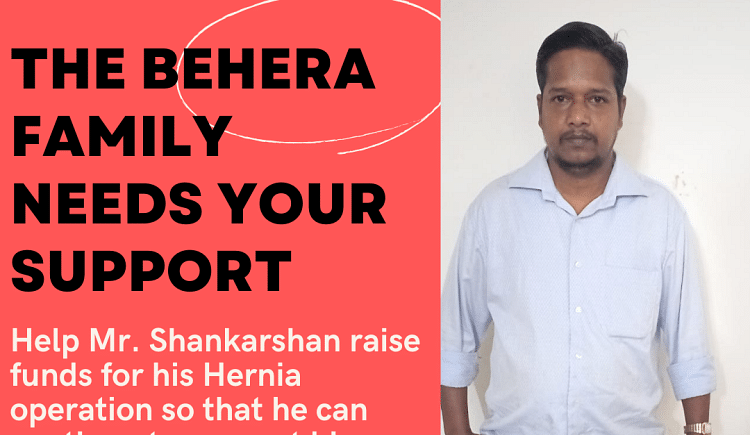 Offer A Helping Hand To Support Shankarshan Behera's Treatment - Ketto
