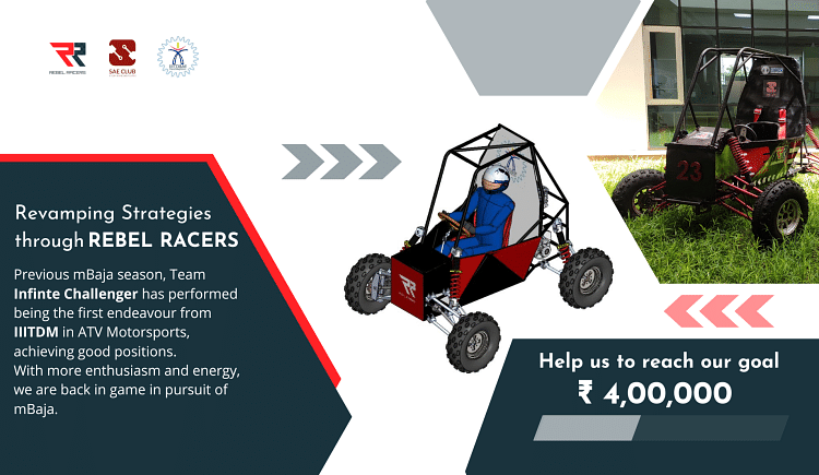 Support Rebel Racers, IIITDM Kancheepuram To Build A 4WD ATV - Ketto