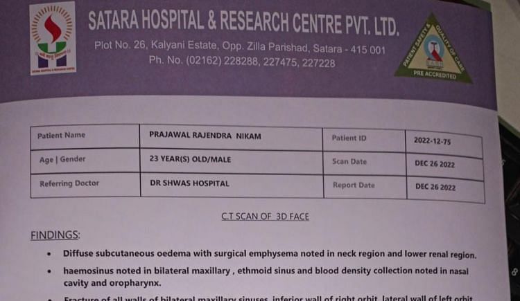 Offer A Helping Hand To Support Prajwal Rajendra Nikams Treatment - Ketto