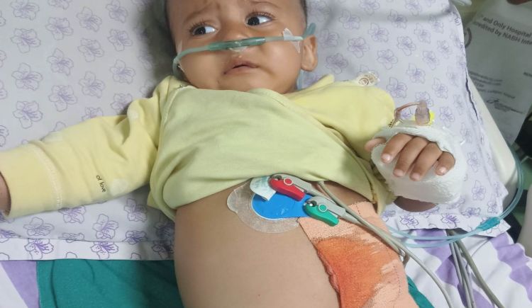 With Your Help This Baby Can Win The Fight Against Gastric ...