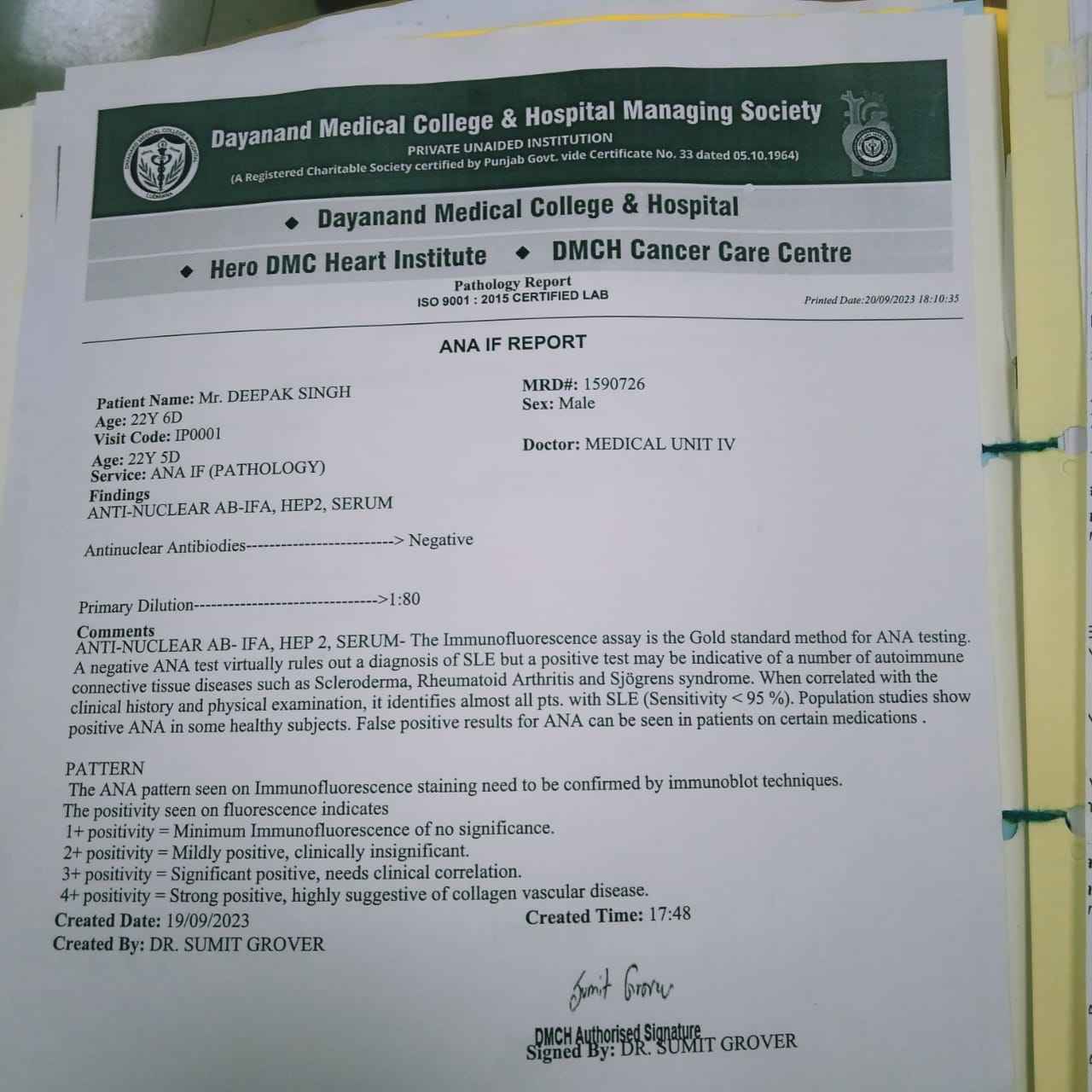 Emergency: Help Deepak Singh, 22-Year-Old Battling Dengue, Admitted At ...