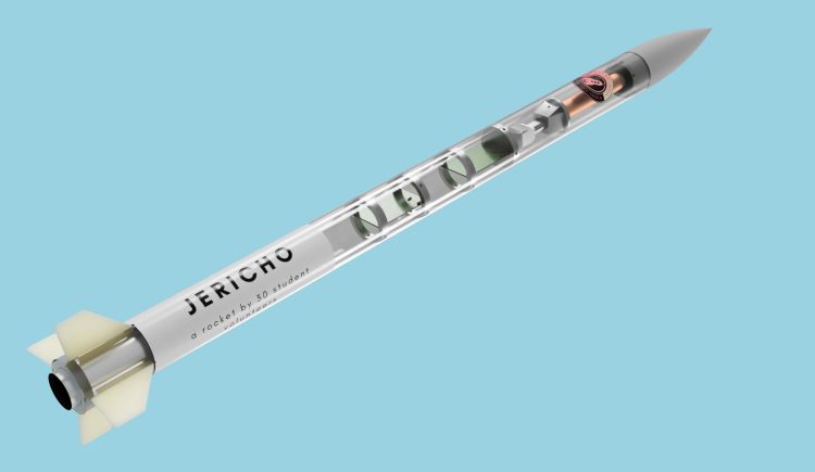 1km Altitude Model Rocket Launch By 30 Student Volunteers - Ketto