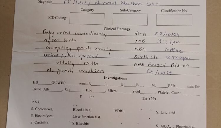 Wife Pregnant Thi Double Marker Test Positive Aur Amniocentesis Test ...